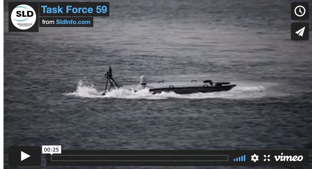 Task Force 59 Works Manned-Unmanned Teaming: The Mantas T-12 as Launch ...