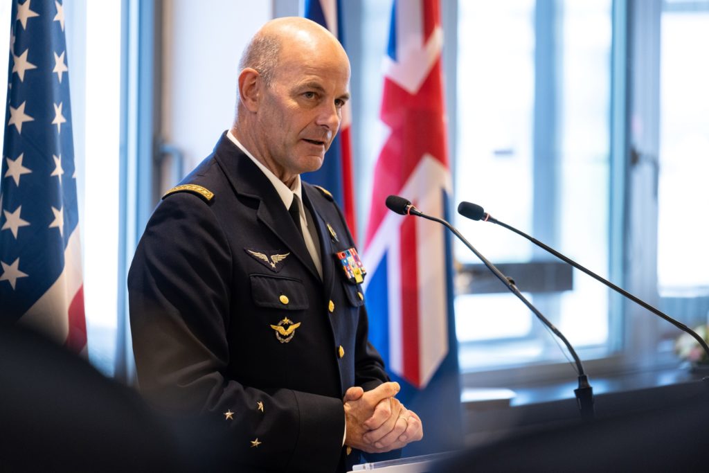 Maj. Gen. Phillipe Adam, Commander of the French Space Command ...